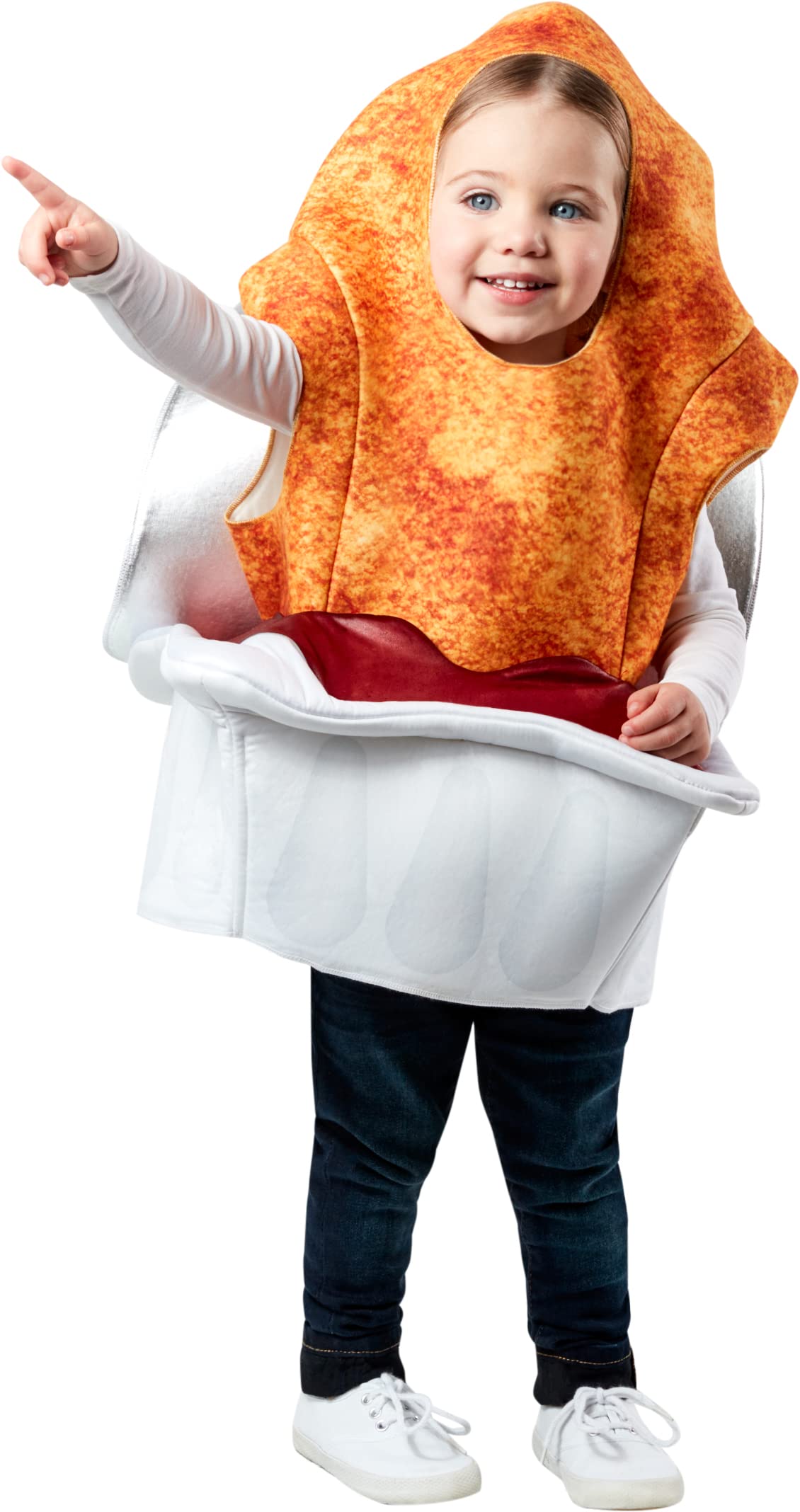 Rubies Toddler Forum Novelties Little Nuggets Dip'N Sauce Costume for Themed Parties and Halloween, As Shown, 4T