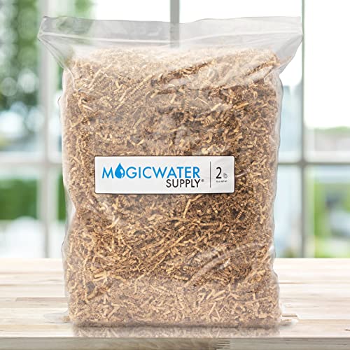 MagicWater Supply Crinkle Cut Paper Shred Filler (2 LB) for Gift Wrapping & Basket Filling - Kraft