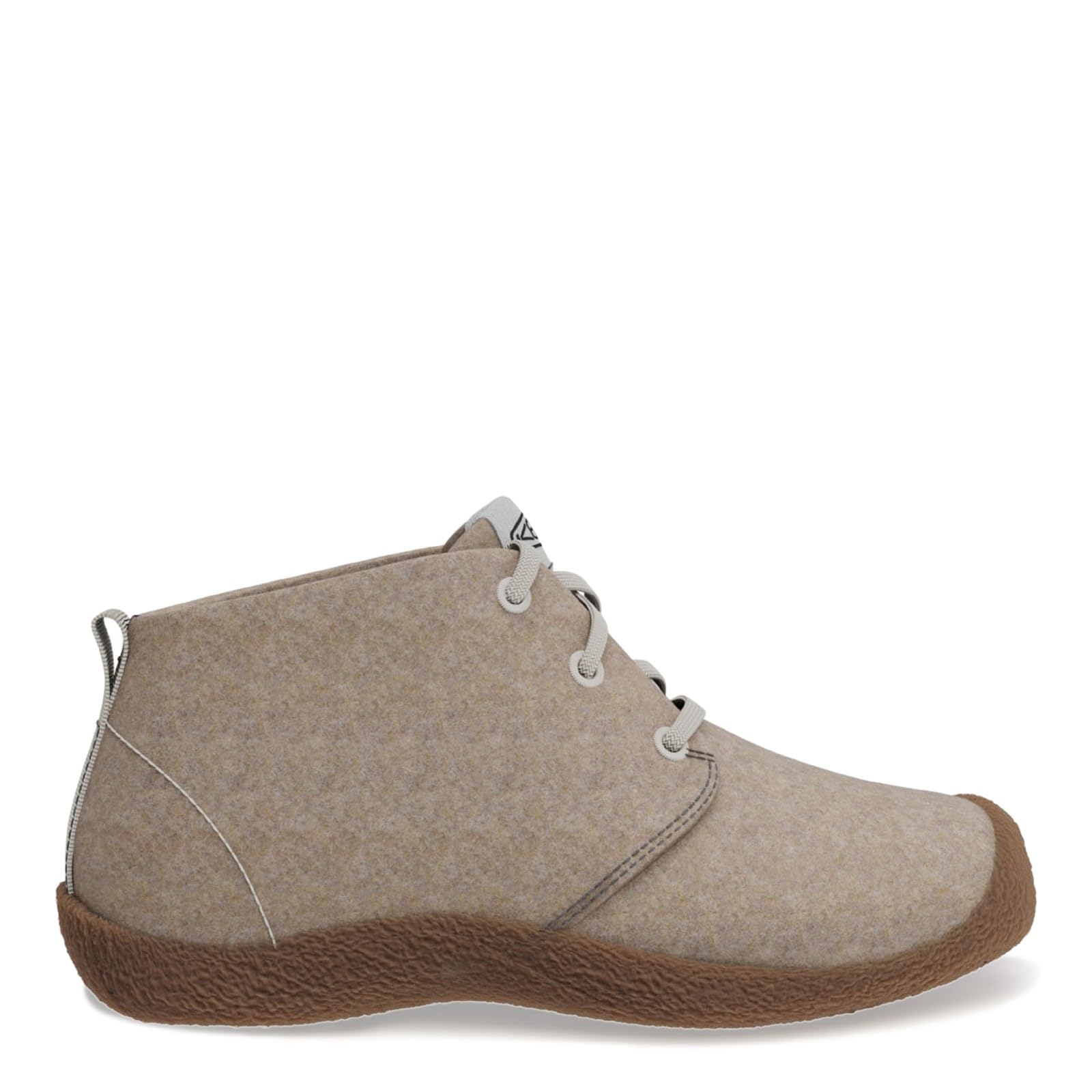 KEEN Men's Mosey Chukka Mid Height Upcylced Ankle Boot, Taupe Felt/Birch, 12