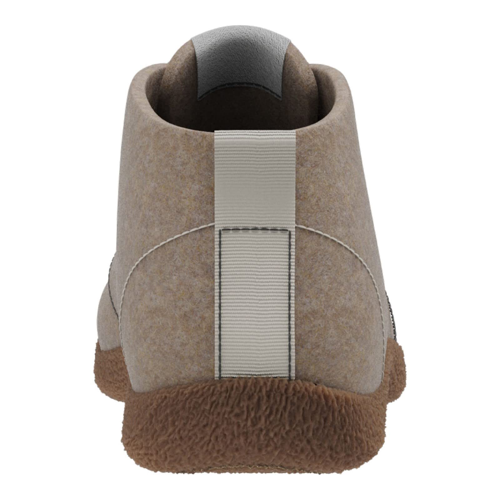 KEEN Men's Mosey Chukka Mid Height Upcylced Ankle Boot, Taupe Felt/Birch, 12