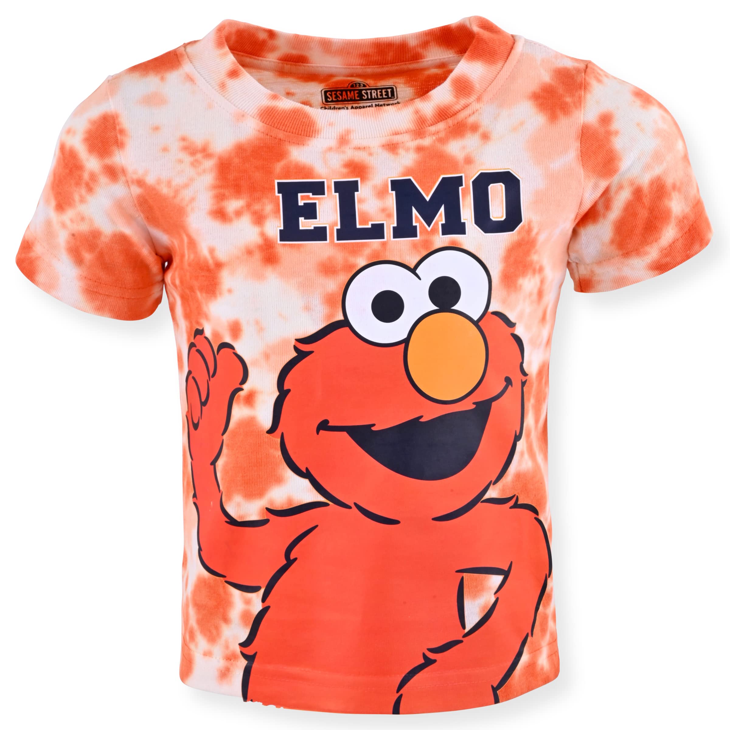 Sesame Street Elmo, Big Bird and Cookie Monster Boys 3 Pack T-Shirts for Infant and Toddler