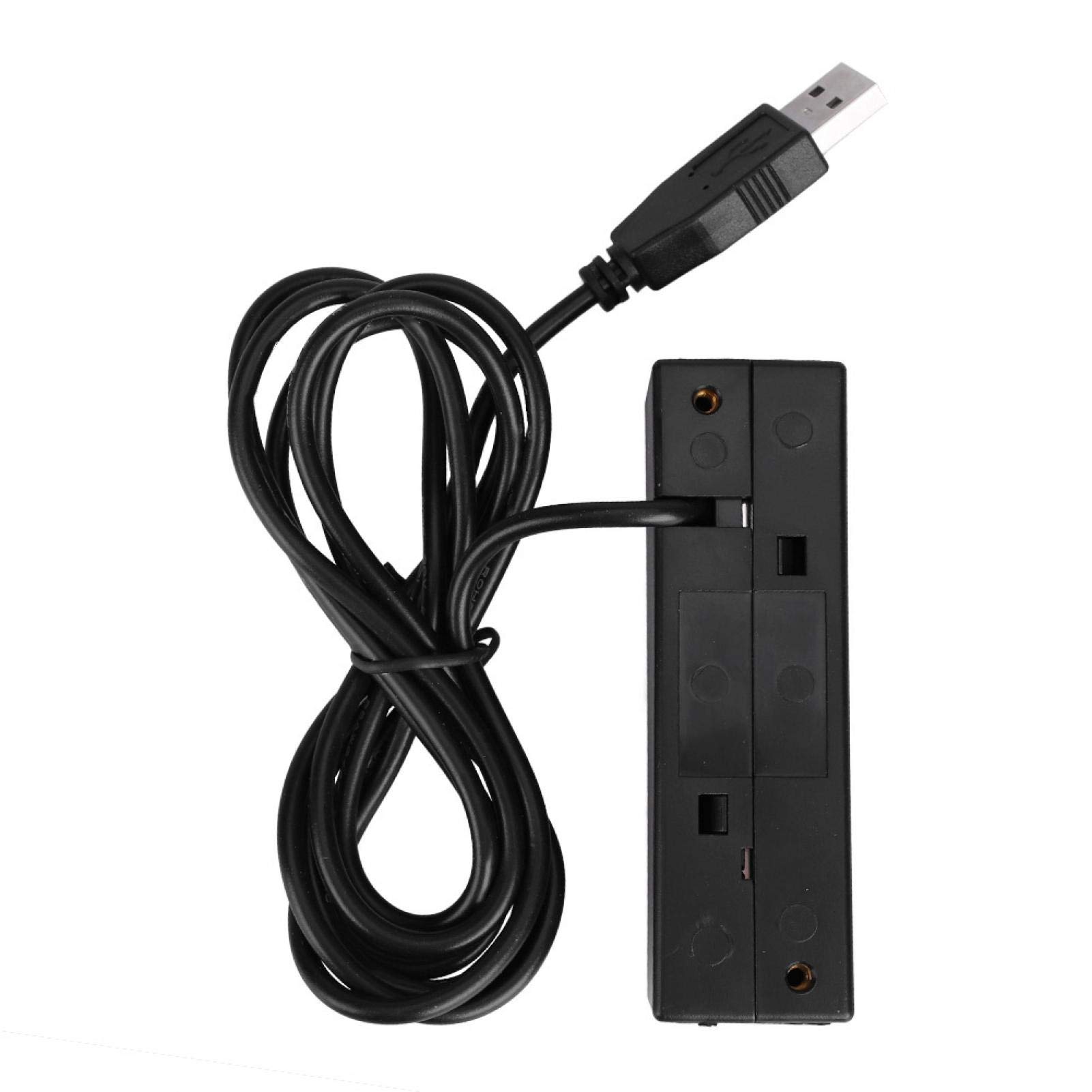 Magnetic Card Reader magnetic stripe reader writer, USB MSR90 3 Tracks Hi-Co Magnetic Stripe Credit Card Swipe Reader