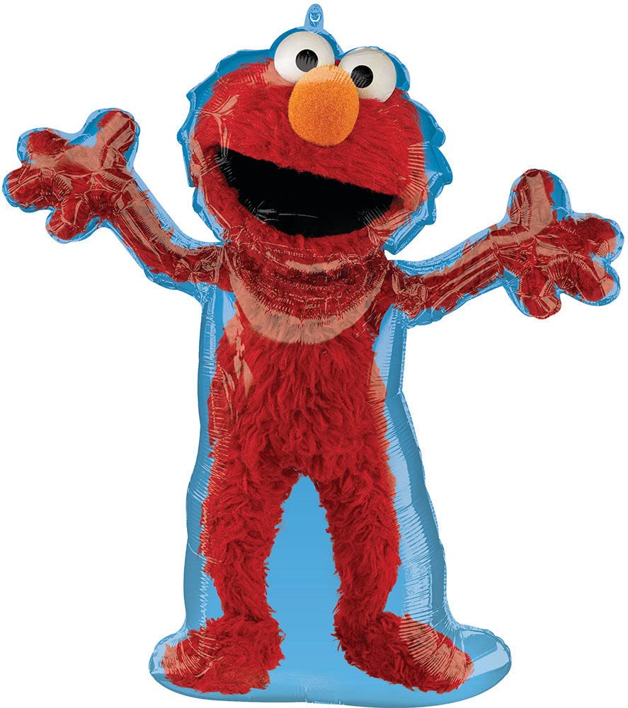 Anagram Elmo and Friends 3rd Birthday Party Supplies Balloon Bouquet Decorations