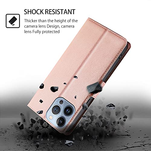 Fansipro Wallet Folio Case for Oppo Reno 2 Z, Premium PU Leather Slim Fit Cover for Reno 2 Z, 1 Card Slot, Handy, Golden