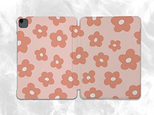 Cute Flowers Kawaii Pattern case Compatible with iPad Mini Air Pro 7.9 8.3 9.7 10.2 10.9 11 12.9 inch Pattern Cover New 2022 2021 Trifold Stand 3 4 5 6 7 8 9 Generation (10.2" 7/8/9 gen)