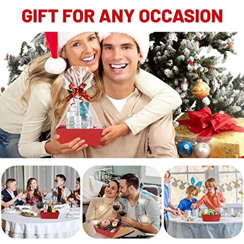 Shrink Wrap bags for Gift Baskets, 36Pcs 18x22 Inches Cellophane Heat Shrink Plastic Wrap Bags for Gift Baskets for Christmas, Valentines Day，Holiday, Easter, Birthday, and Any Occasion