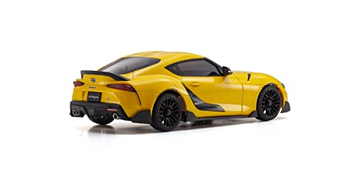Kyosho Mini-Z AWD Toyota GR Supra TRD Aero Lightning Yellow Readyset 32626Y