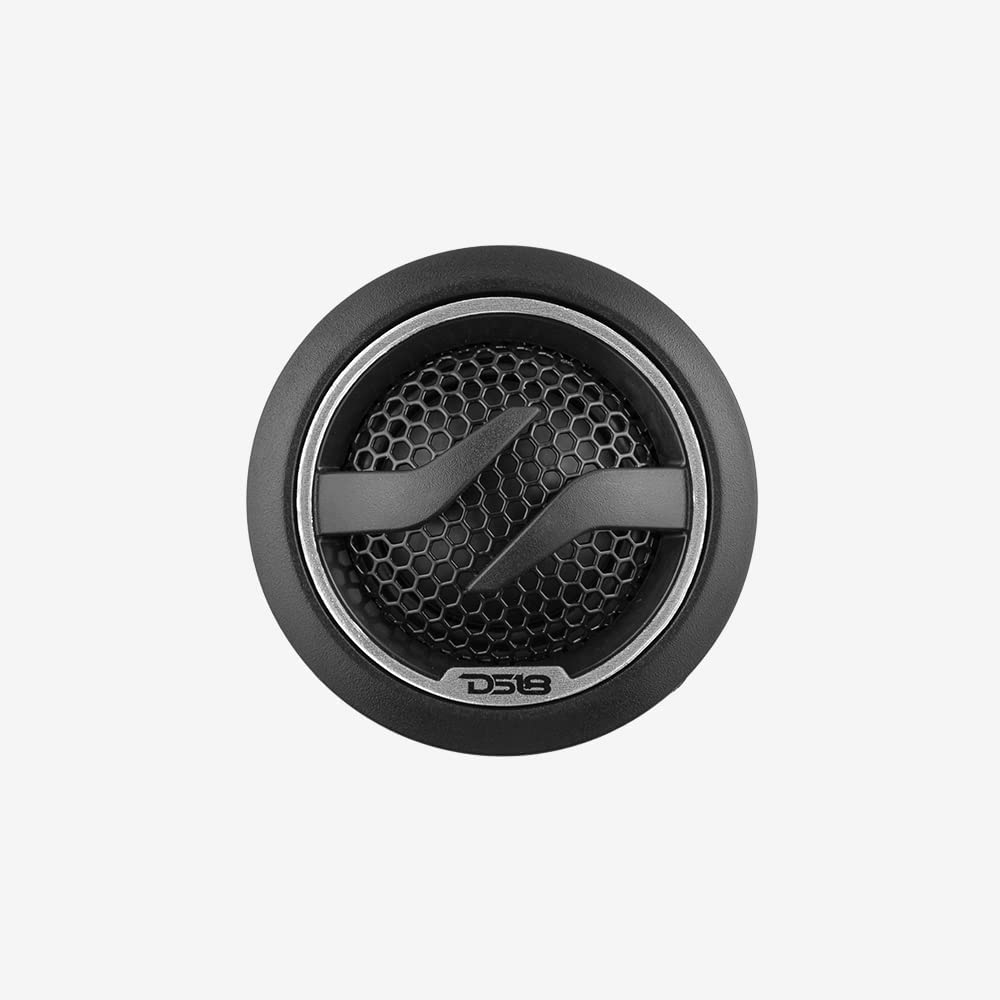 DS18 ZXI-T1 1.7 Inches Pei Dome Car Audio Tweeter with 1" Aluminum Voice Coil 100 Watts Peak 4 Ohms