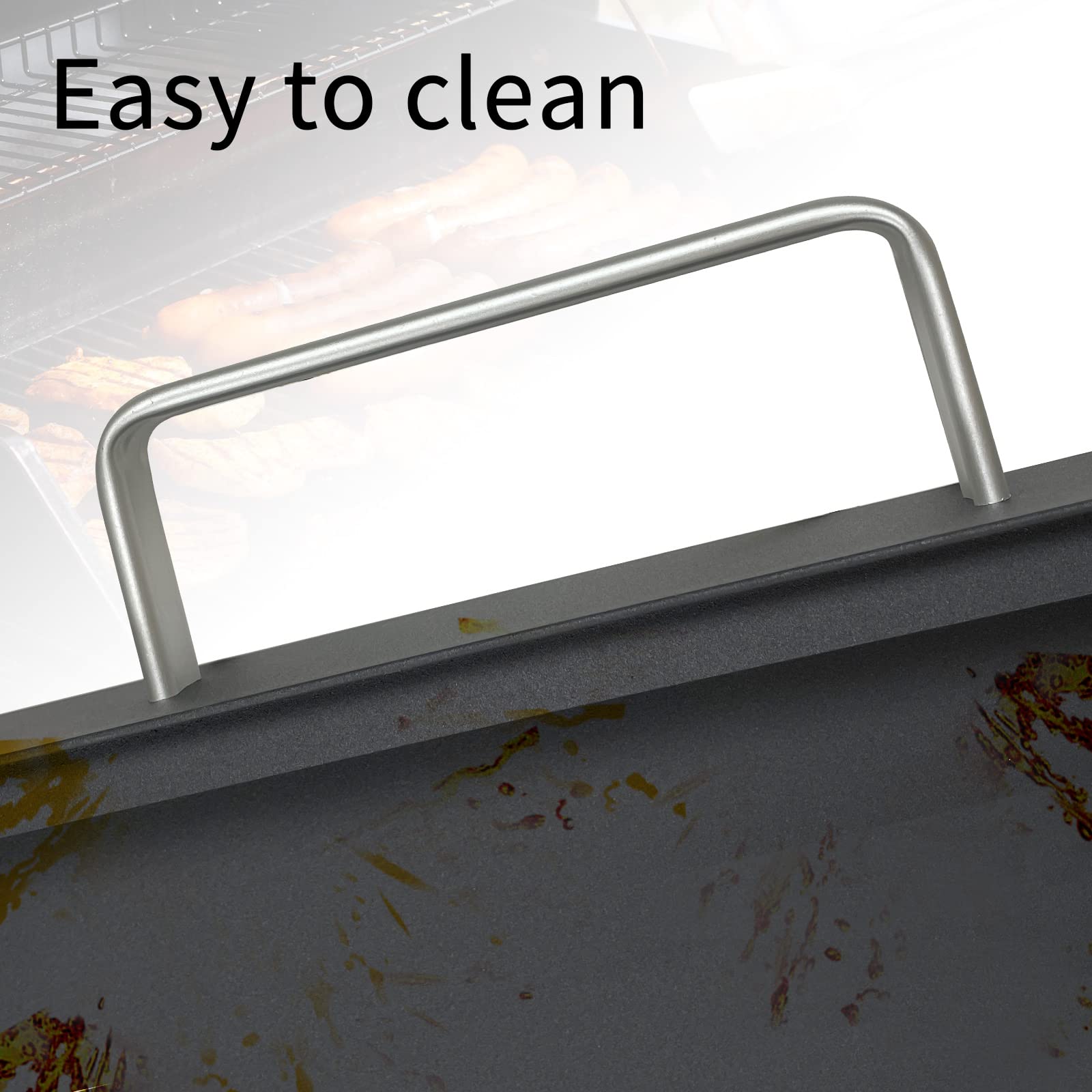 Table Top Griddle Hood for Blackstone, 22'' Hard Cover Lid Fits Blackstone Front and Rear Grease Model 5011, Griddle Accessories for 22 inch Griddle