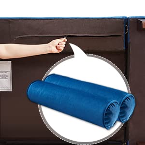 Dreamsir 58'' W Velvet Sofa, Mid-Century Love Seats Sofa Furniture with Bolster Pillows, Button Tufted Couch for Living Room, Tool-Free Assembly (Loveseat, Navy Blue)