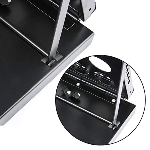 Polmart Brochure Magazine Catalog Literature Display Rack, 4 Pockets