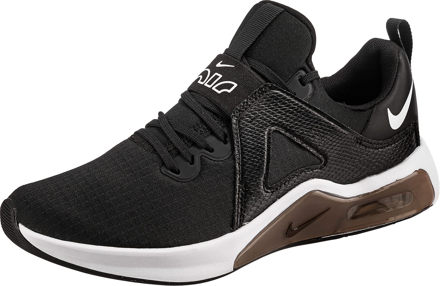 Nike Womens Air Max Bella TR 5 Running Trainers DD9285 Sneakers Shoes (UK 6 US 8.5 EU 40, Black White Dark Smoke Grey 010)