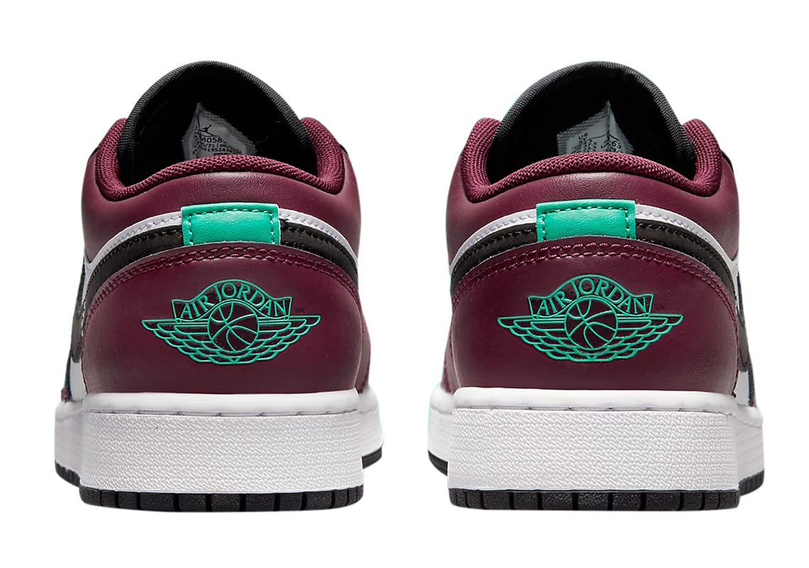 Big Kid's Jordan 1 Low SE Dark Beetroot/Black-Roma Green (DM0589 635) - 5.5