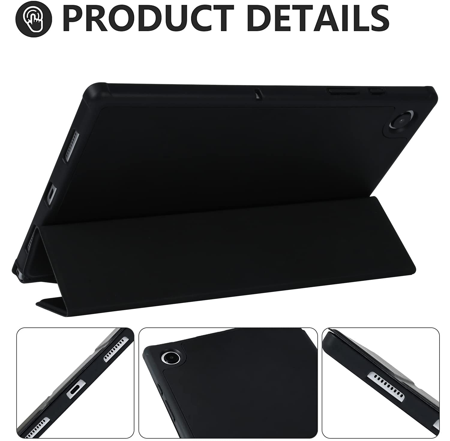 TaIYanG Backlit Keyboard Case for Samsung Galaxy Tab A9 Plus 11 Inch 2023 Model (SM-X210/X216/X218), Slim Lightweight Stand Cover with Magnetically Detachable Wireless Bluetooth Keyboard