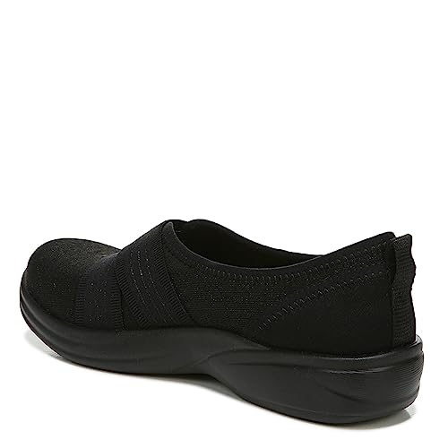 BZees Women's Niche III Flat, Blacknet, 8 Wide