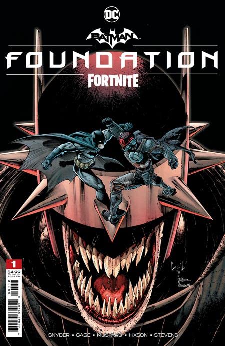 Batman Fortnite Foundation #1 2nd Printing (One Shot) W/ Rated Comics Backer