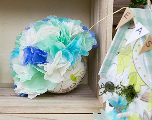 Unique Industries, Baby Blue, Tissue Gift Wraps-20" x 26", 10 Pcs, 10ct