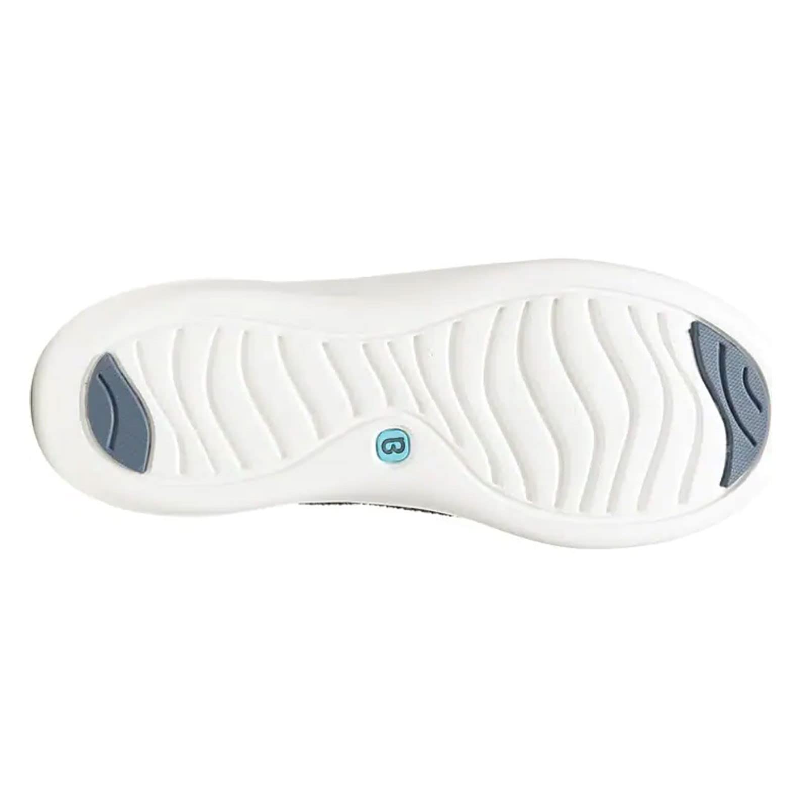 BZees Womens Clever Fashion Sneaker Navy 6 M