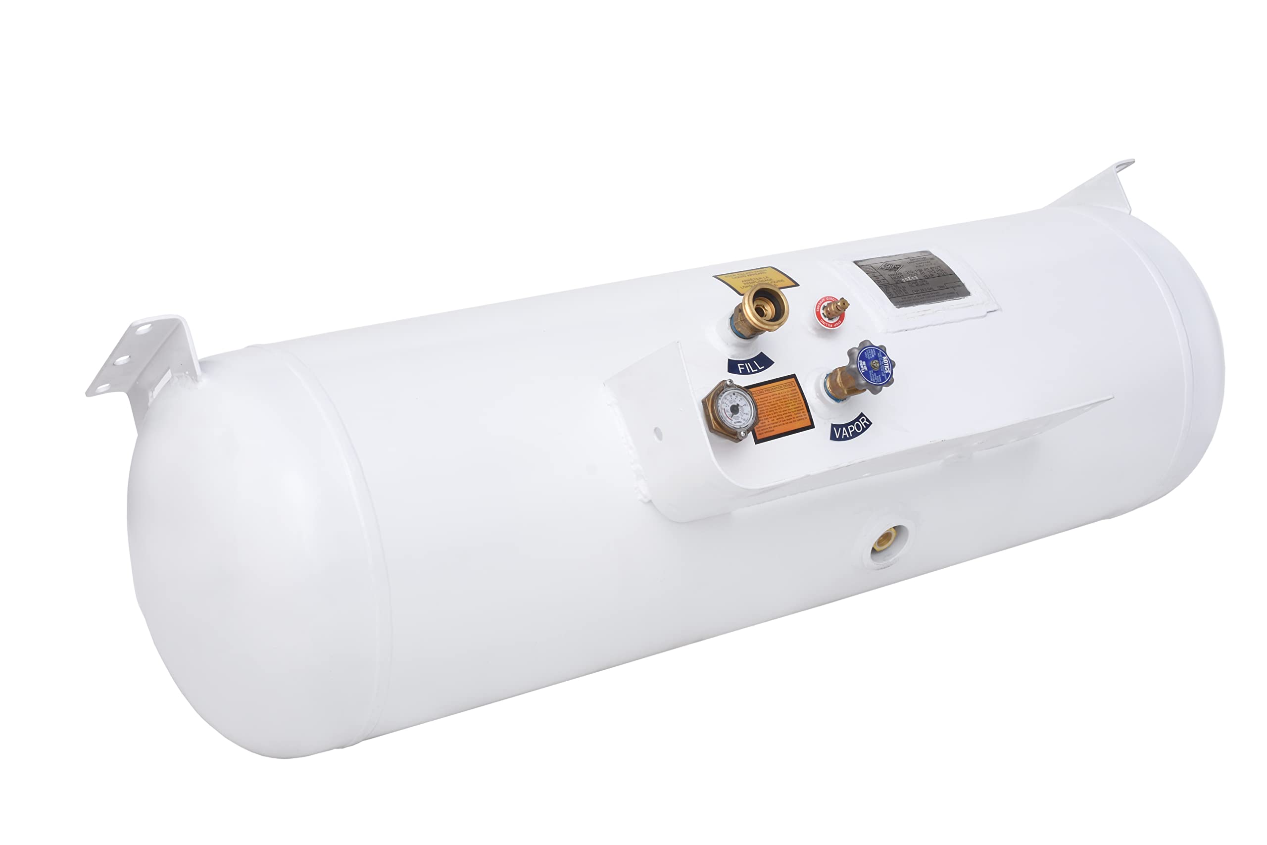 Flame King YSN293 29.3 Gallon RV, Van Or Trailer Horizontal Under Mounted ASME Propane Tank Cylinder