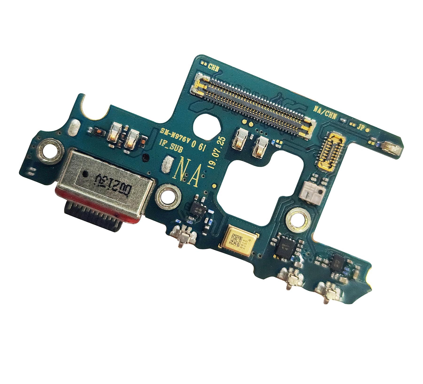 Eaglewireless USB Charging Port Flex Cable Dock Connector Charger Dock Board Replacement for Samsung Galaxy Note 10 Plus N976U N976V N976N N976B+Toolkit (Only for US Version, Not fit EU Version)