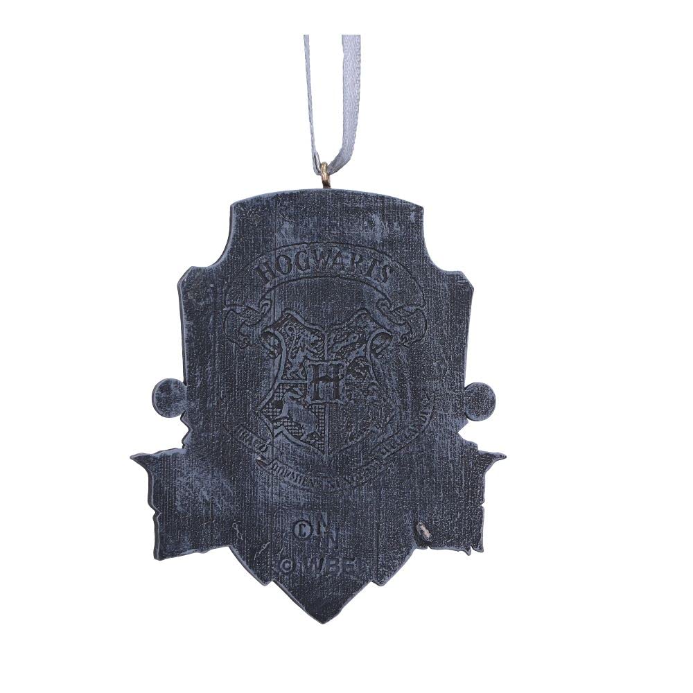 Nemesis Now Harry Potter Gryffindor Crest Hanging Ornament 8cm, Red
