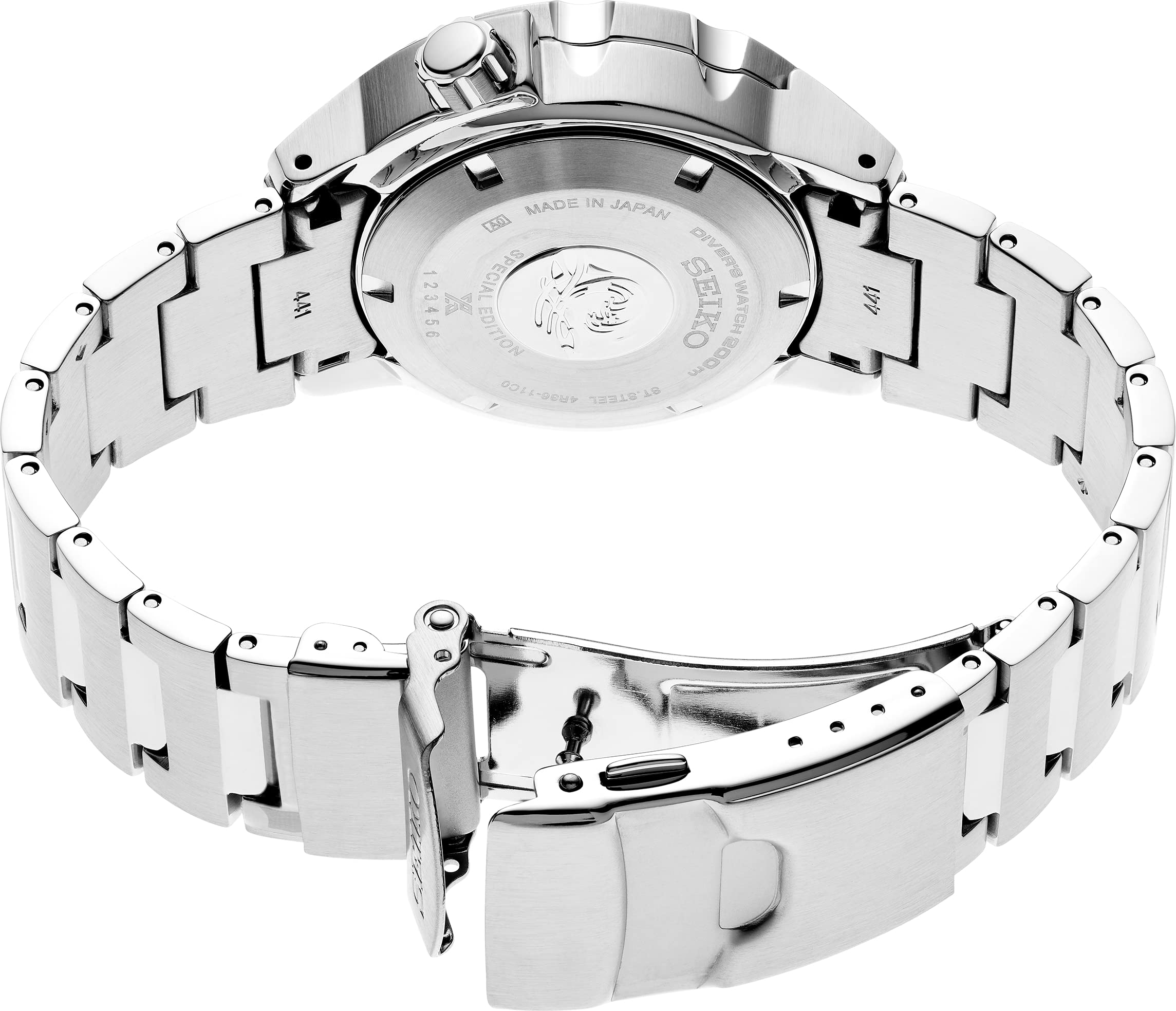 SEIKO SRPH75 Automatic Dive Watch for Men - Prospex Special Edition - LumiBrite Hands, Rotating Elapsed Timing Bezel - Water Resistant 200M