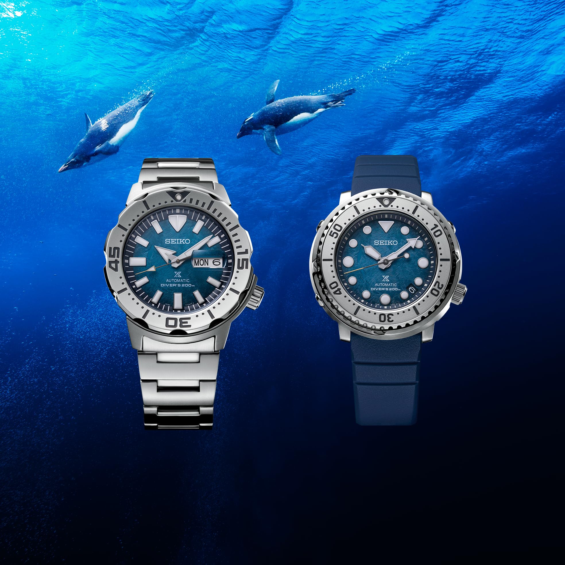 SEIKO SRPH75 Automatic Dive Watch for Men - Prospex Special Edition - LumiBrite Hands, Rotating Elapsed Timing Bezel - Water Resistant 200M