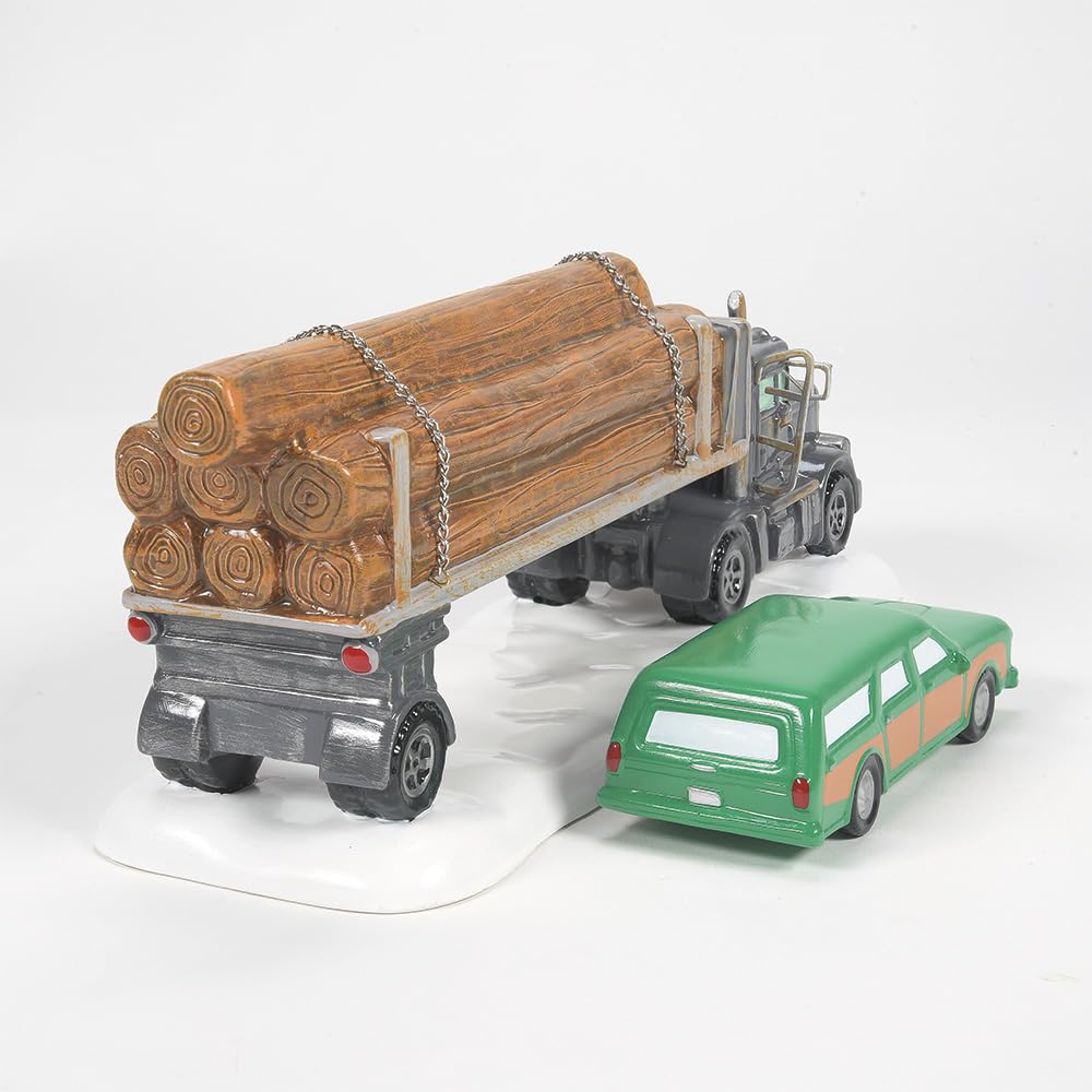 Department 56 Snow Village National Lampoon's Christmas Vacation Accessories I'm in Complete Control Figurine Set, 4.06 Inch, Multicolor