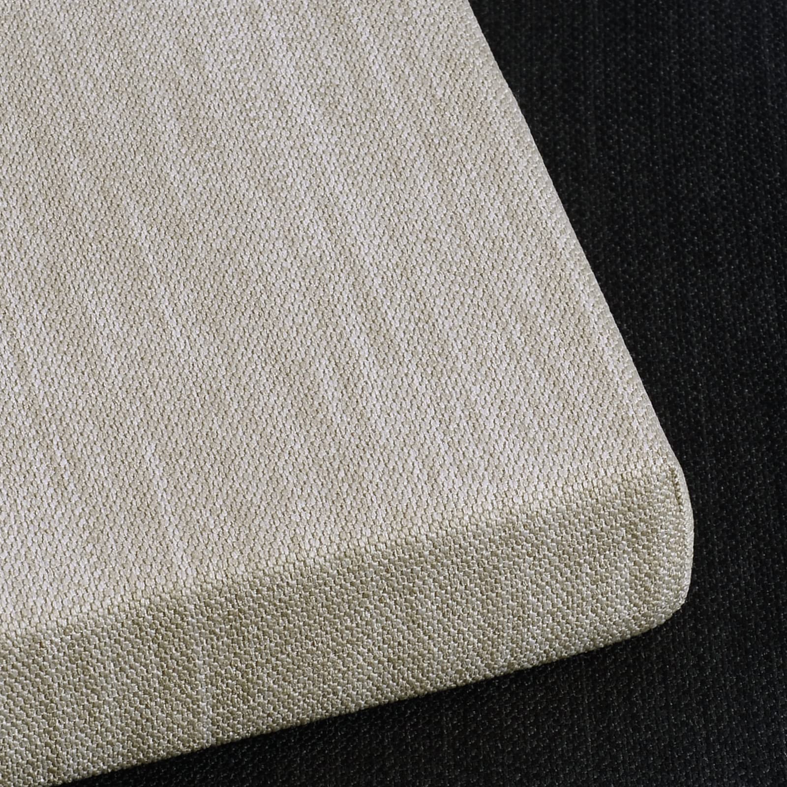 baibu 40 Inch Metal Bench Cushion with Ties, Non-Slip Rectangle Bench Seat Cushion Kitchen Bench Cushion with Machine Washable Cover - One Pad Only (Beige, 40x15x1.5in)