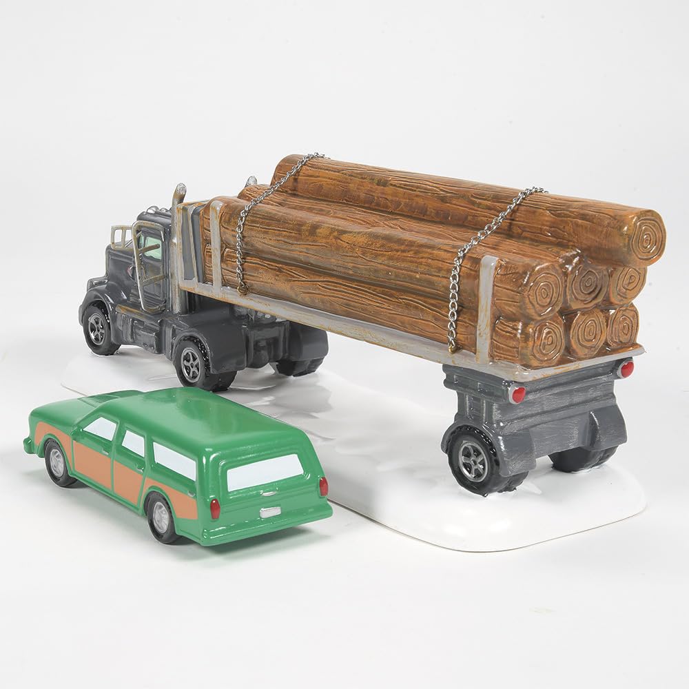 Department 56 Snow Village National Lampoon's Christmas Vacation Accessories I'm in Complete Control Figurine Set, 4.06 Inch, Multicolor