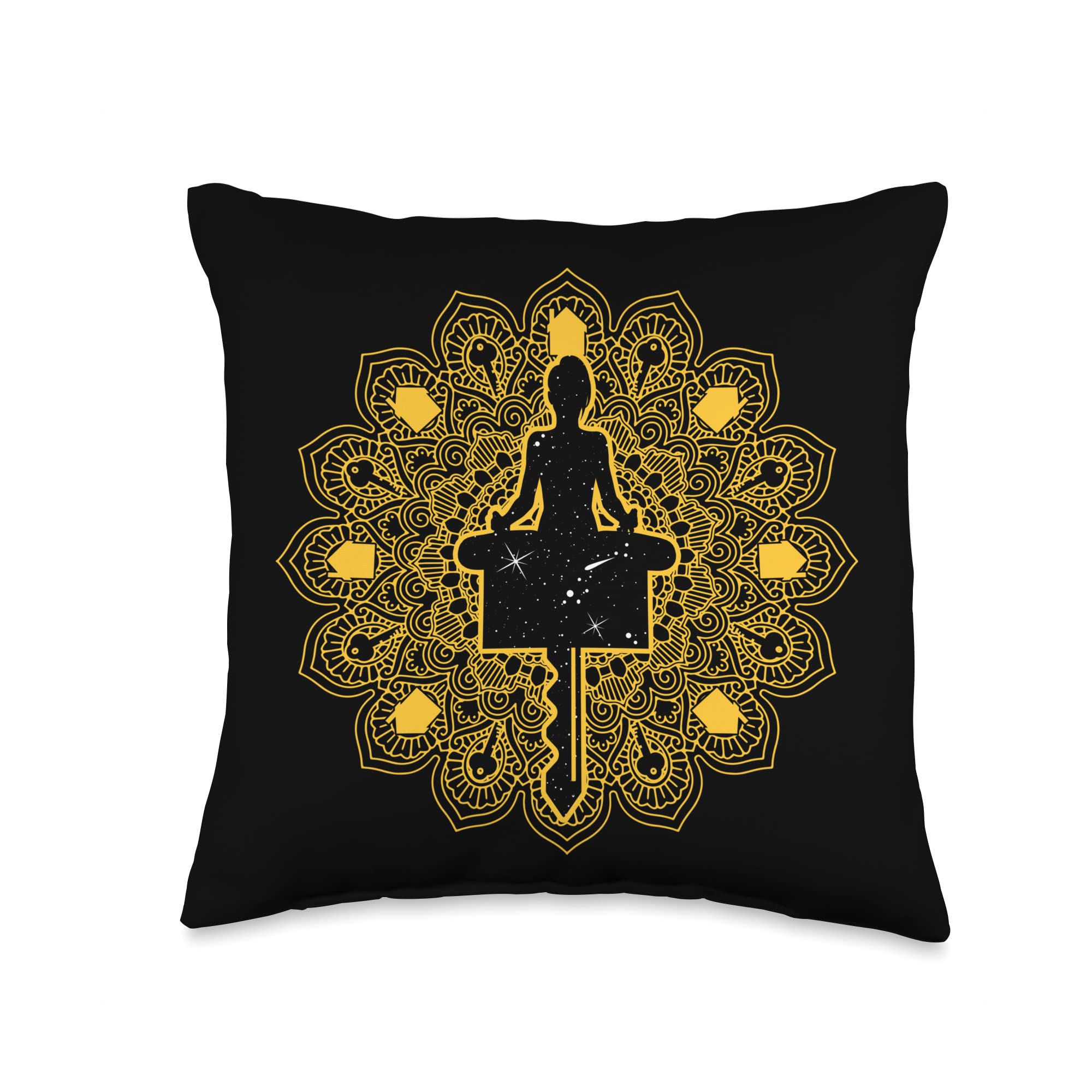 Rent Object Seller Broker Mortgage Business Gift Real Estate Agent Yoga Key House Property Realtor Apartment Throw Pillow, 16x16, Multicolor