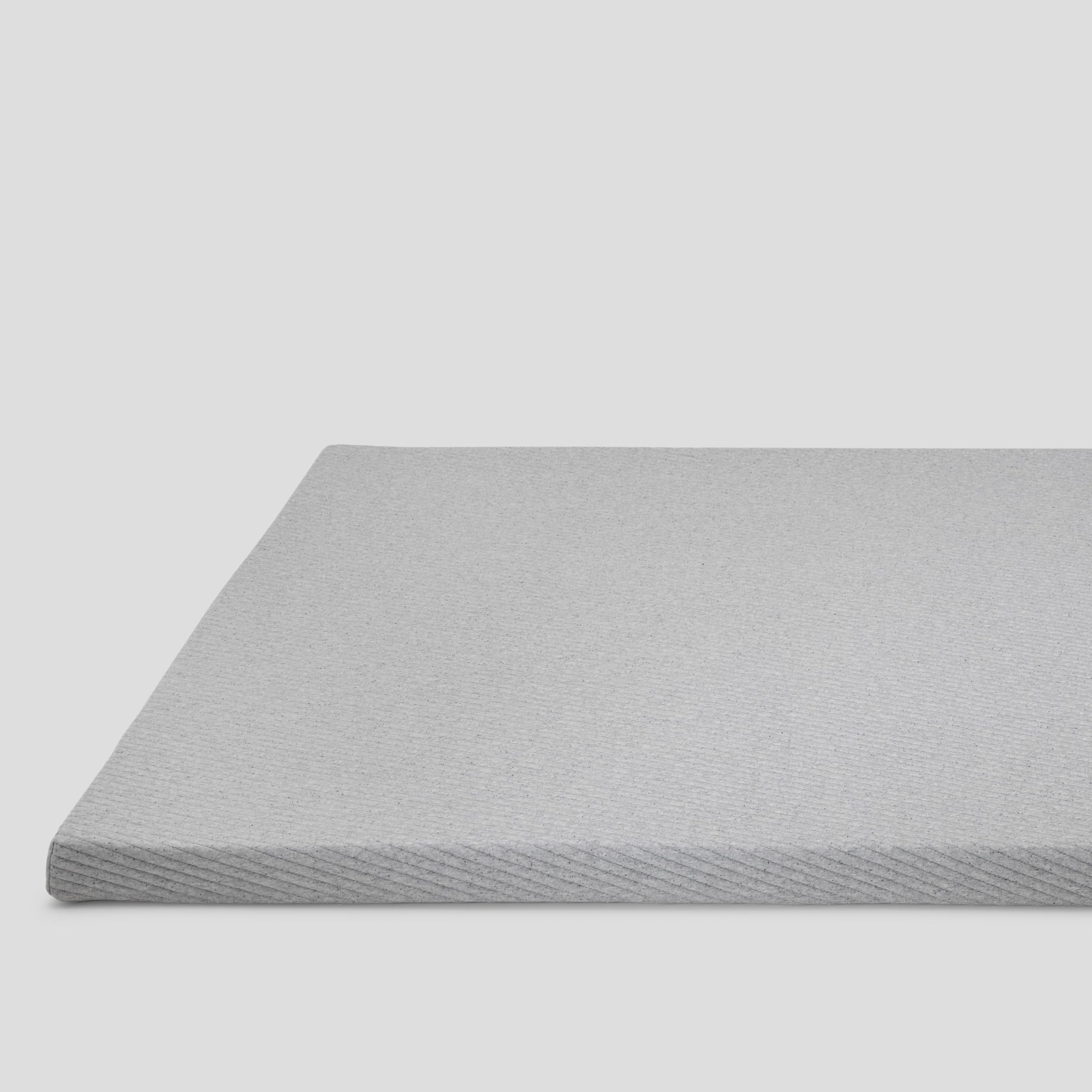 Casper Sleep Comfy Mattress Topper, 3-inch, Twin XL, Gray
