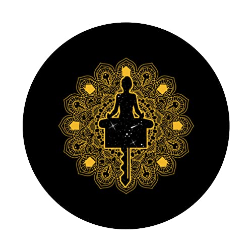 Real Estate Agent Yoga Key House Property Realtor Apartment PopSockets Swappable PopGrip