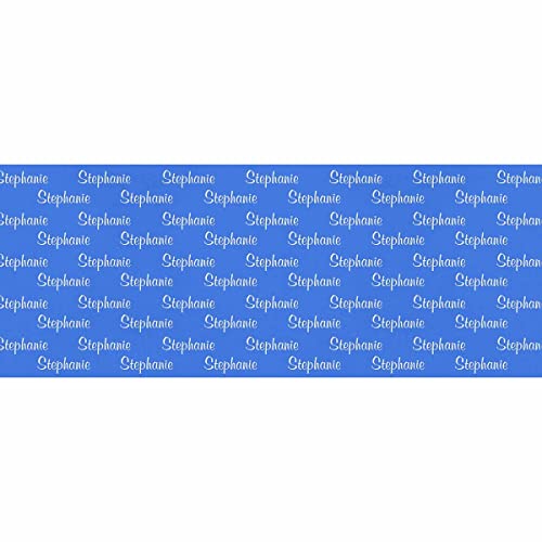 MyPupSocks Custom Photo Face Wrapping Paper Initials Name Text Royal for Birthdays, Easter, Mothers Day, Weddings, Baby Showers 1 Roll 58"x 23"