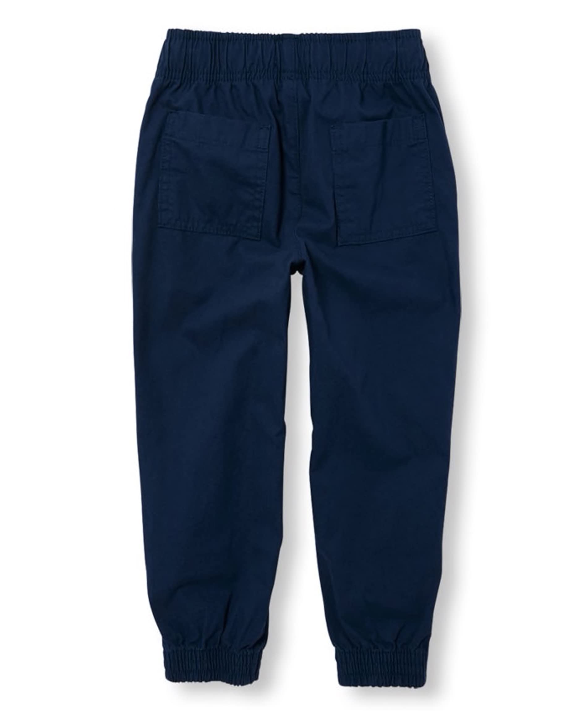 The Children's PlaceThe Children's Place Boys Stretch Pull On Jogger PantsStandardFlax/Tidal 2 Pack10