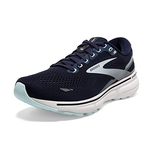 Brooks Women's Ghost 15 Neutral Running Shoe - Peacoat/Pearl/Salt Air - 8.5 Wide