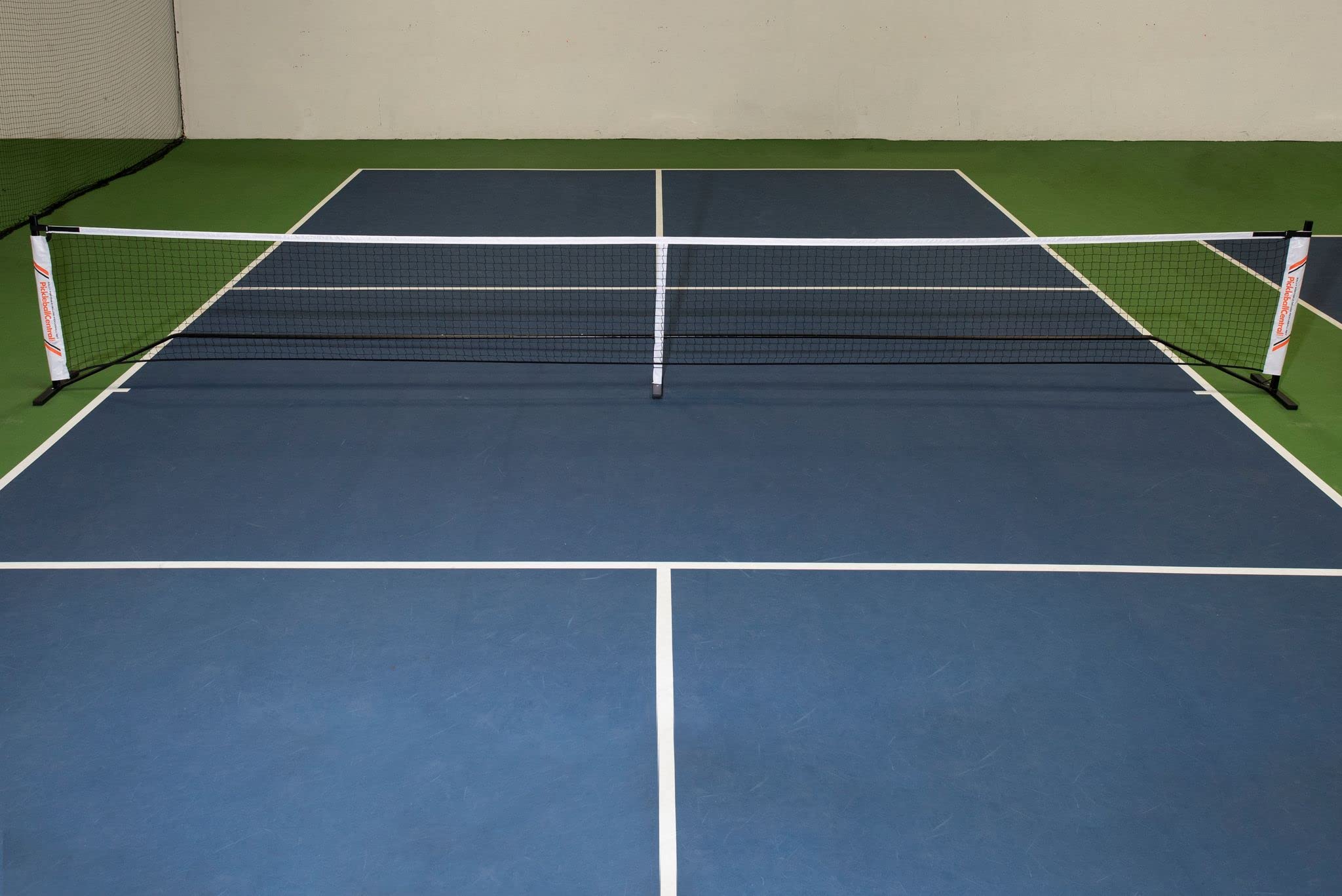 PickleballCentral Rally Pickleball Net, Portable Net System, Indoor/Outdoor, Pickleball Training Aids, Regulation Size, Alloy Steel Frame, Net and Carry Bag (Delux)