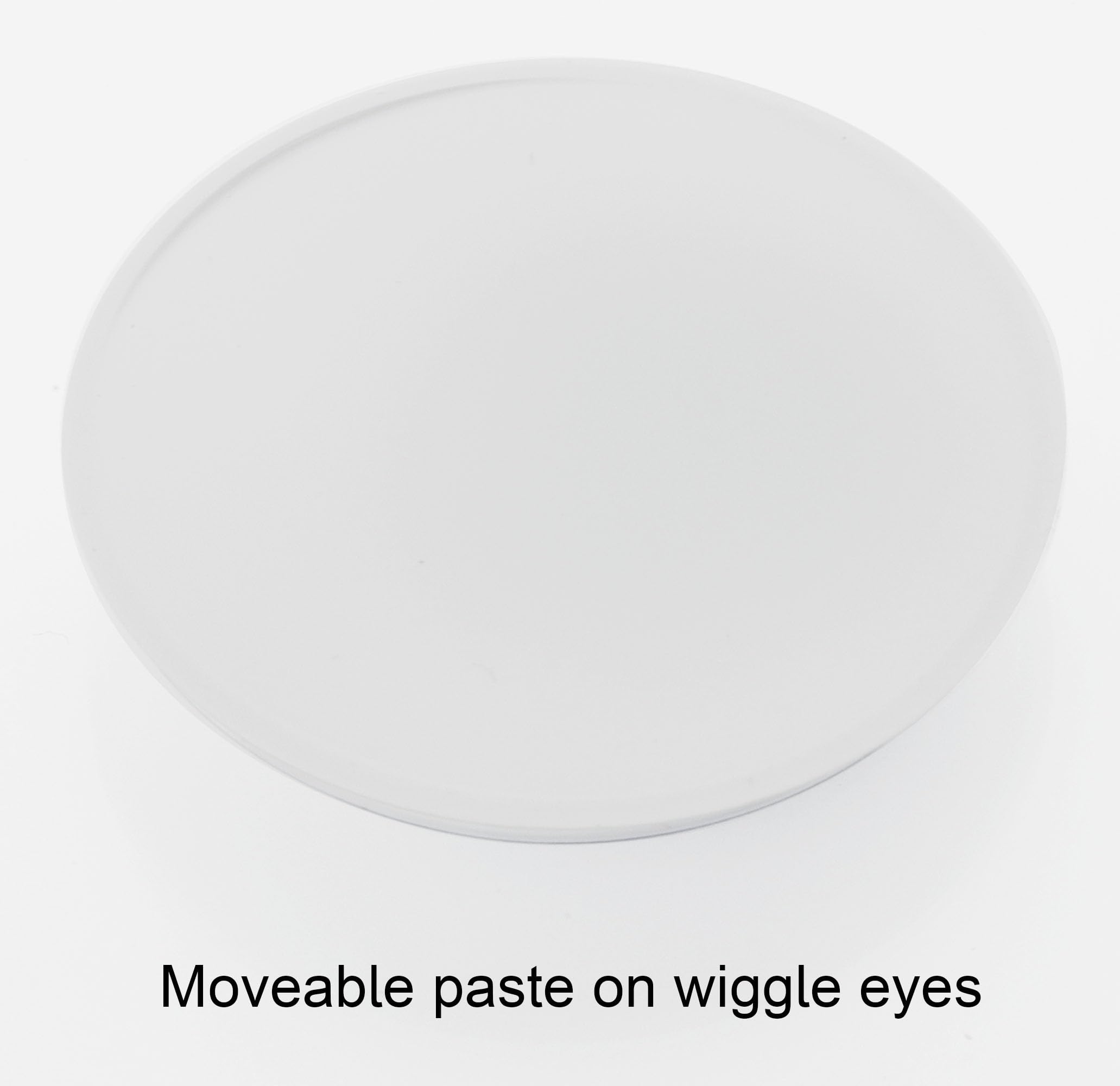 Essentials by Leisure Arts Eyes Paste On Moveable 35mm Black 2pc Googly Eyes, Google Eyes for Crafts, Big Googly Eyes for Crafts, Wiggle Eyes, Craft Eyes