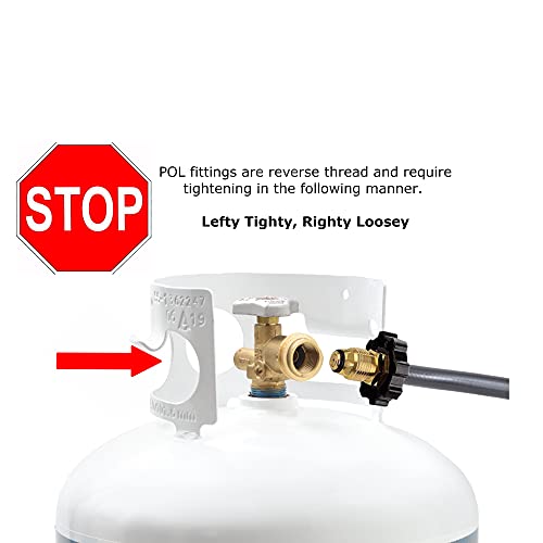 Flame King Propane Torch Kit Heavy Duty Weed Burner, 320,000 BTU with 6-ft Hose for Weed Burning, Melting Ice and Snow, and Roofing