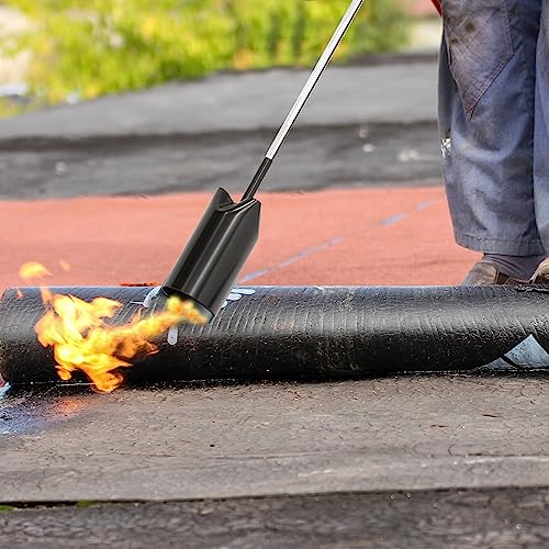 Flame King Propane Torch Kit Heavy Duty Weed Burner 500,000 BTU with 10-FT Hose, 39 inches Long for Weed Burning, Melting Ice and Snow, and Roofing