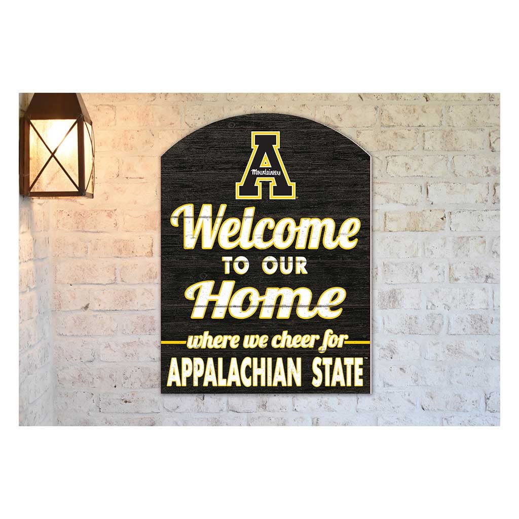 KH Sports Fan Appalachian State Mountaineers 16"x22" Indoor Outdoor Marquee Sign, One Size, Multi