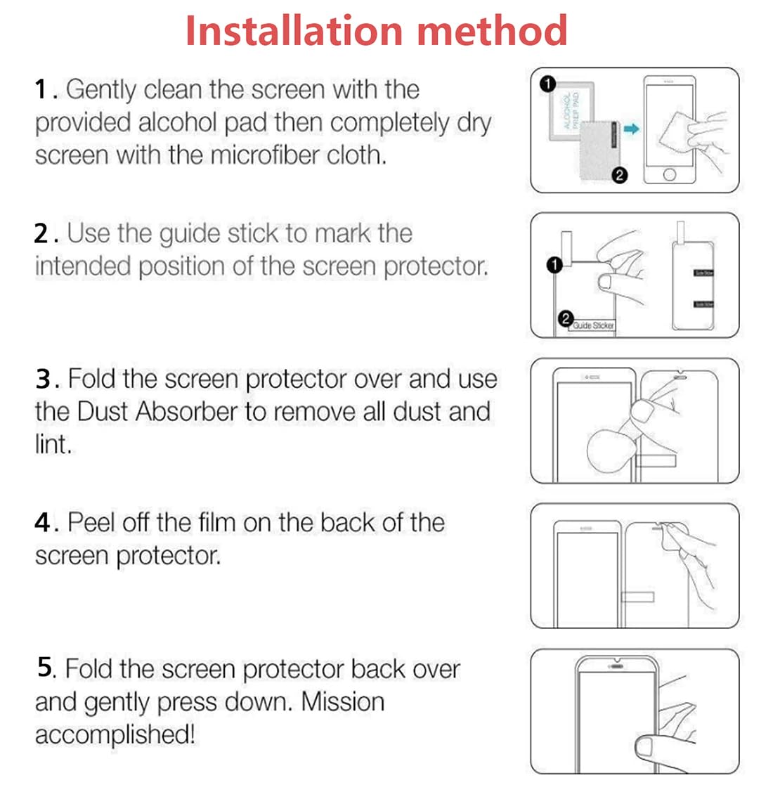 Kepuch 2 Pack Tempered Glass Screen Protector for OPPO Reno 5 5G