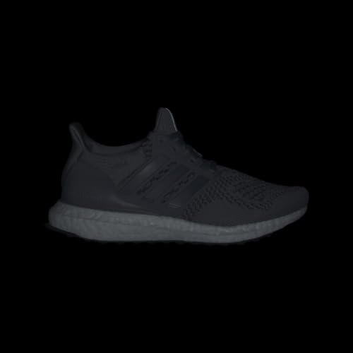adidas Ultraboost 1.0 Running Shoe, Grey/Grey/Black, 4 US Unisex Big Kid