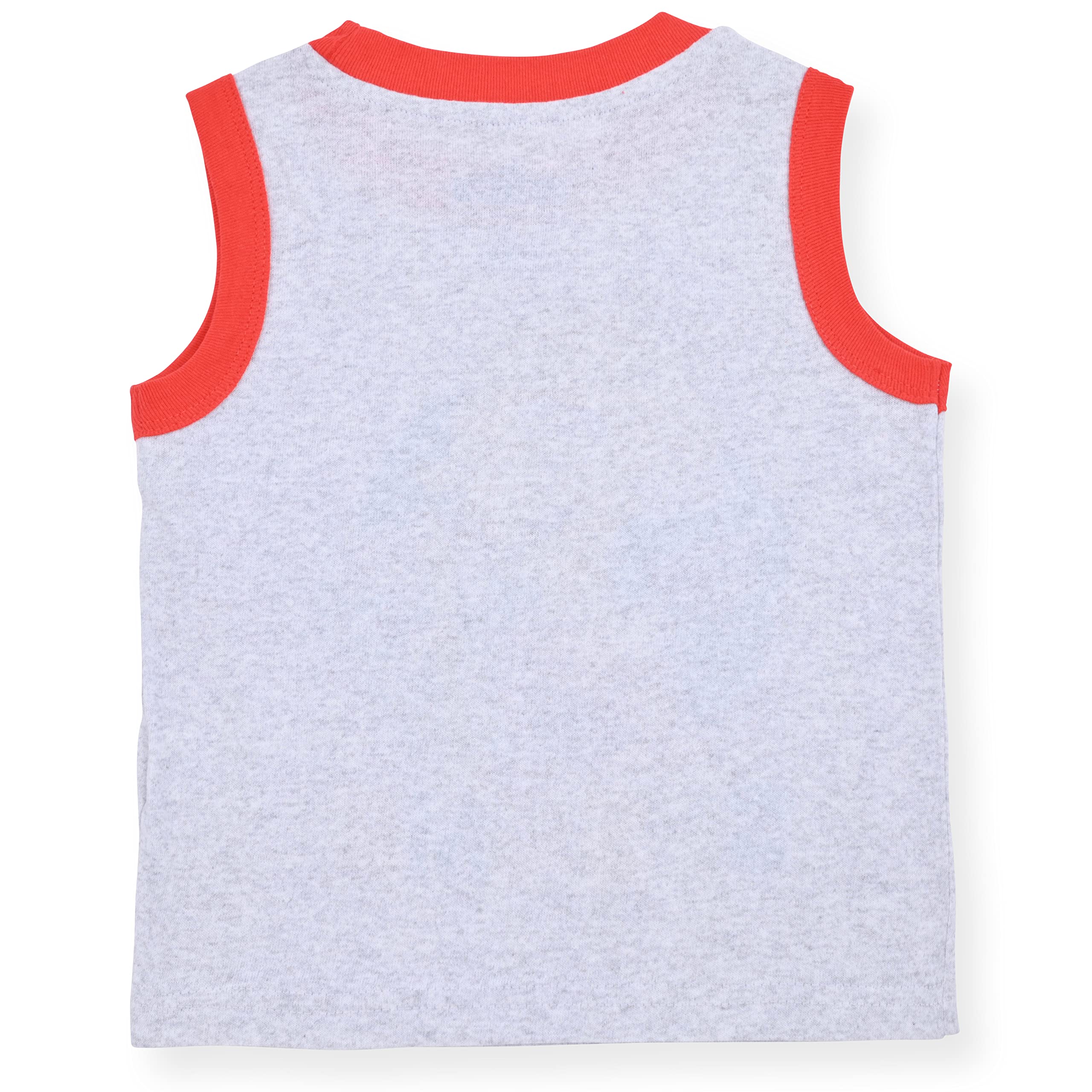 Sesame Street Elmo and Friends Boys 2 Pack Tank Top for Infant and Toddler Kids Red