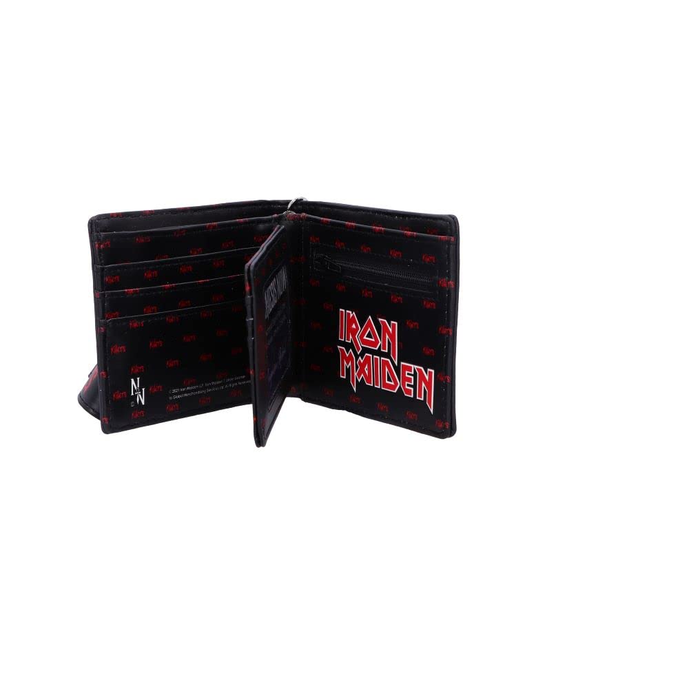 Nemesis Now Heavy Metal Band Music Wallet, Rock Band Merch - Iron Maiden Killers