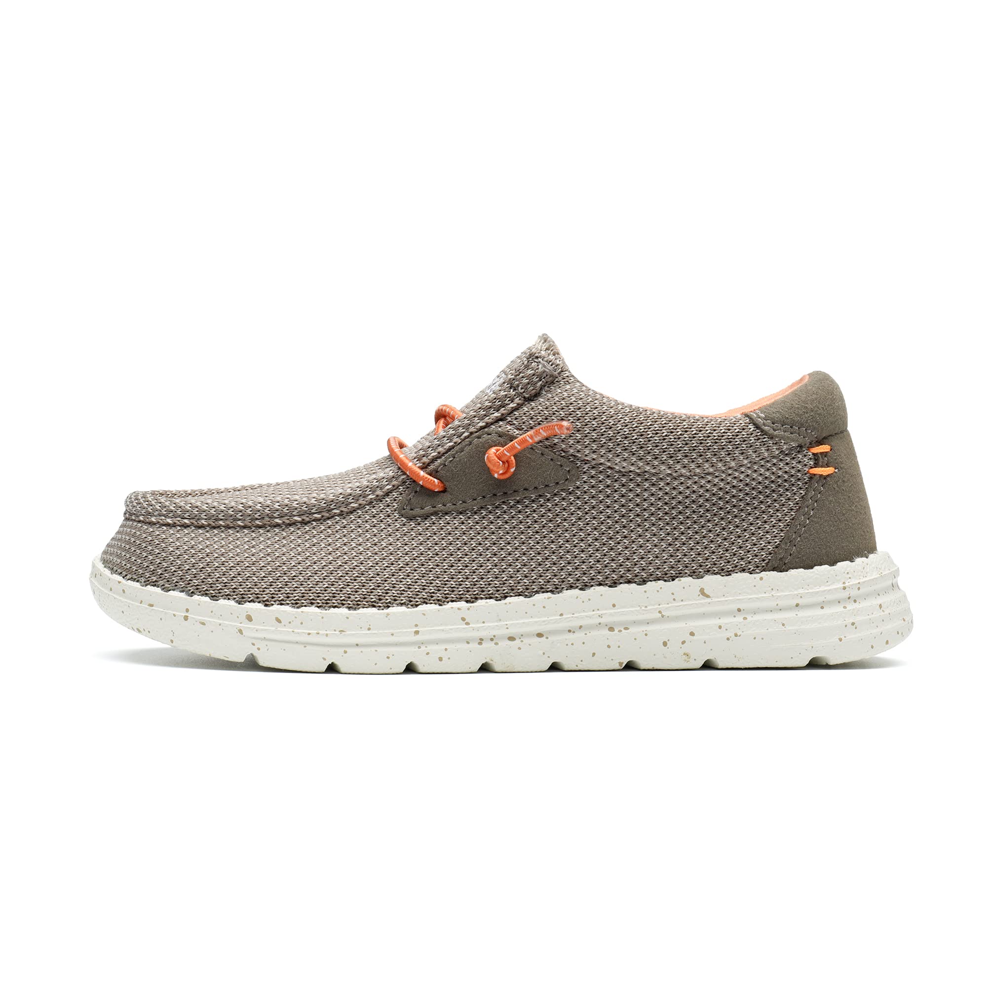 Bruno Marc Boys Slip-On Casual Comfortable Lightweight Loafer Shoes, Khaki - 12 Little Kid (SBLS2213K)