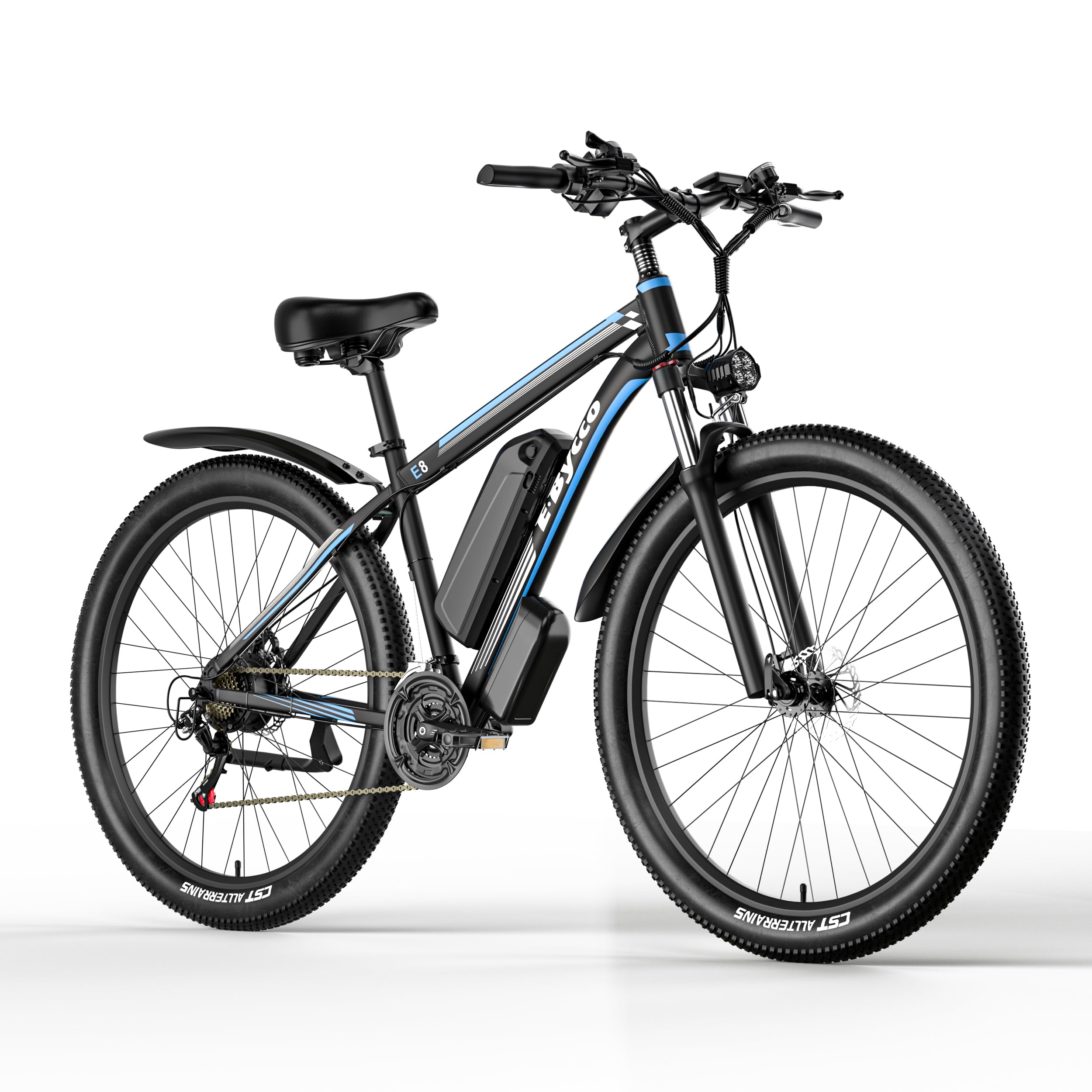 EĀ·Bycoo 29" Electric Bike for Adults 750W Peak 1000W Ebike for Adults with 48V 17.5AH Battery 32MPH 65Miles Electric Bicycles, 21 Speed Mountain Bicicleta Electrica with Front Fork Suspension(Grey)