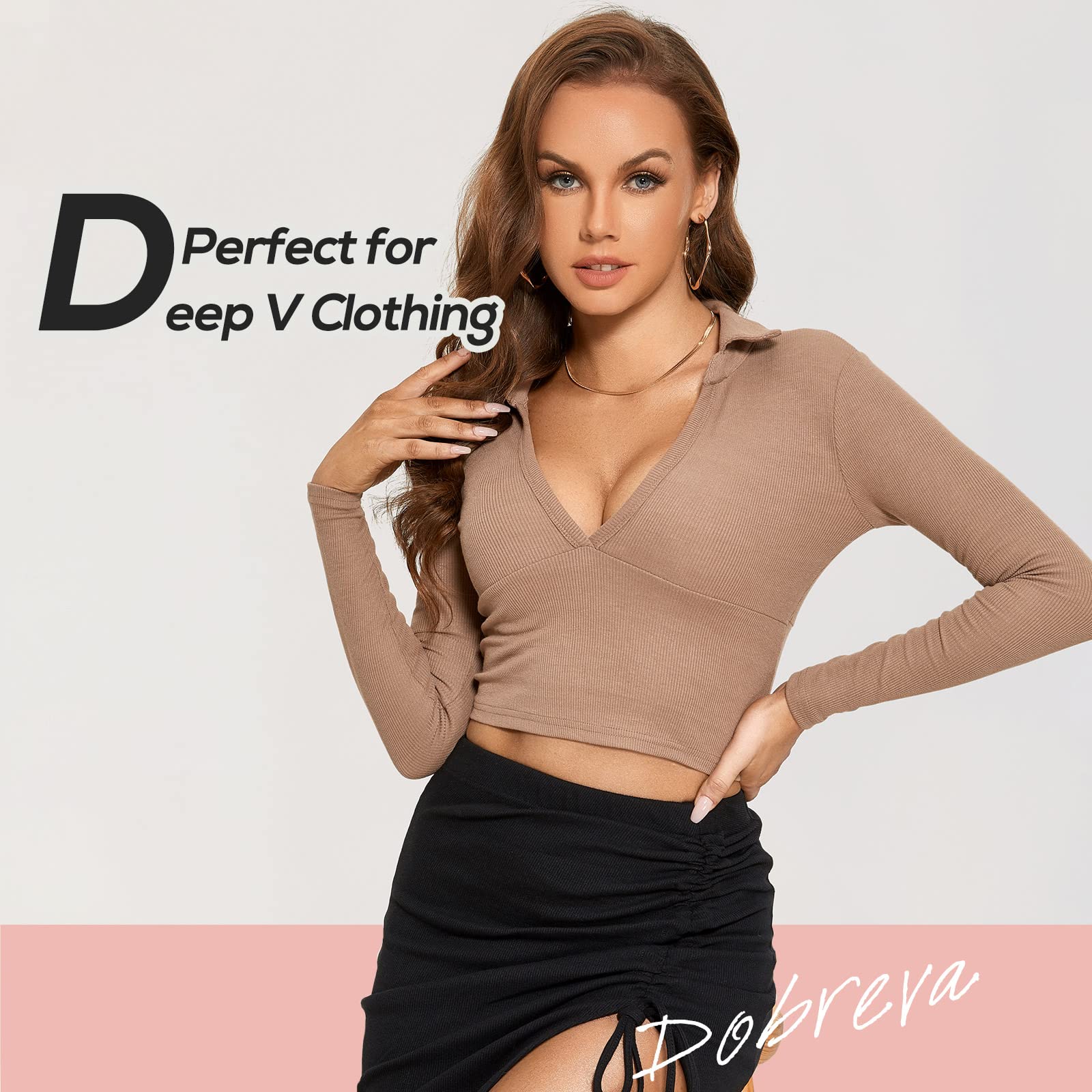 DOBREVA Women's Push Up Lace Bra Underwire Plunge Full Coverage Bras Sexy Plus Size Support Black 40B