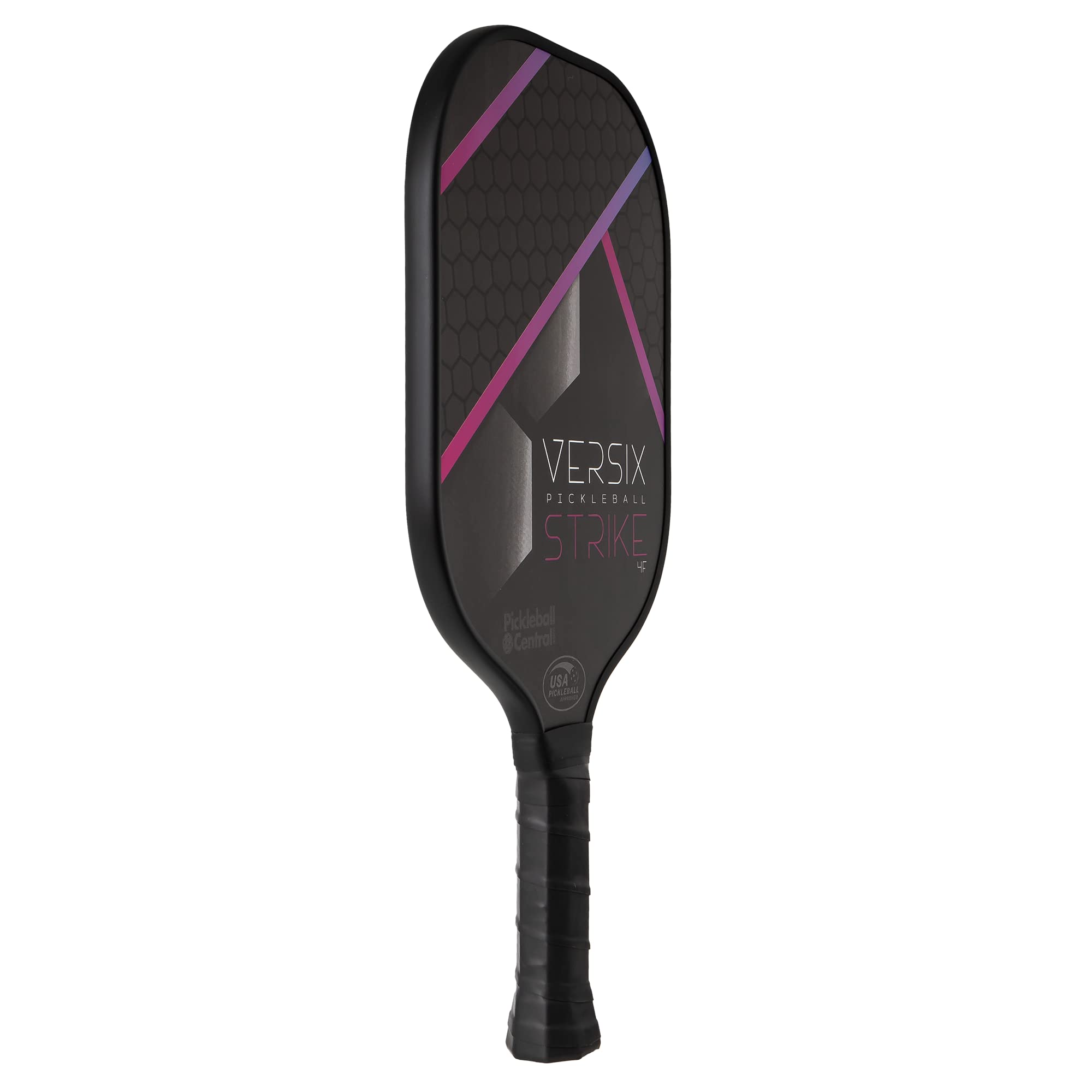 VERSIX Strike 4F Composite Pickleball Bundle for 4 Players (4 Composite Paddles + 4 Outdoor Pickleballs+ Drawstring Bag)