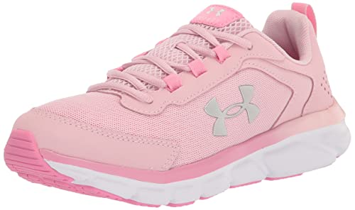 Under Armour Girls' Big Kid Grade School Assert 9, Prime Pink, 5